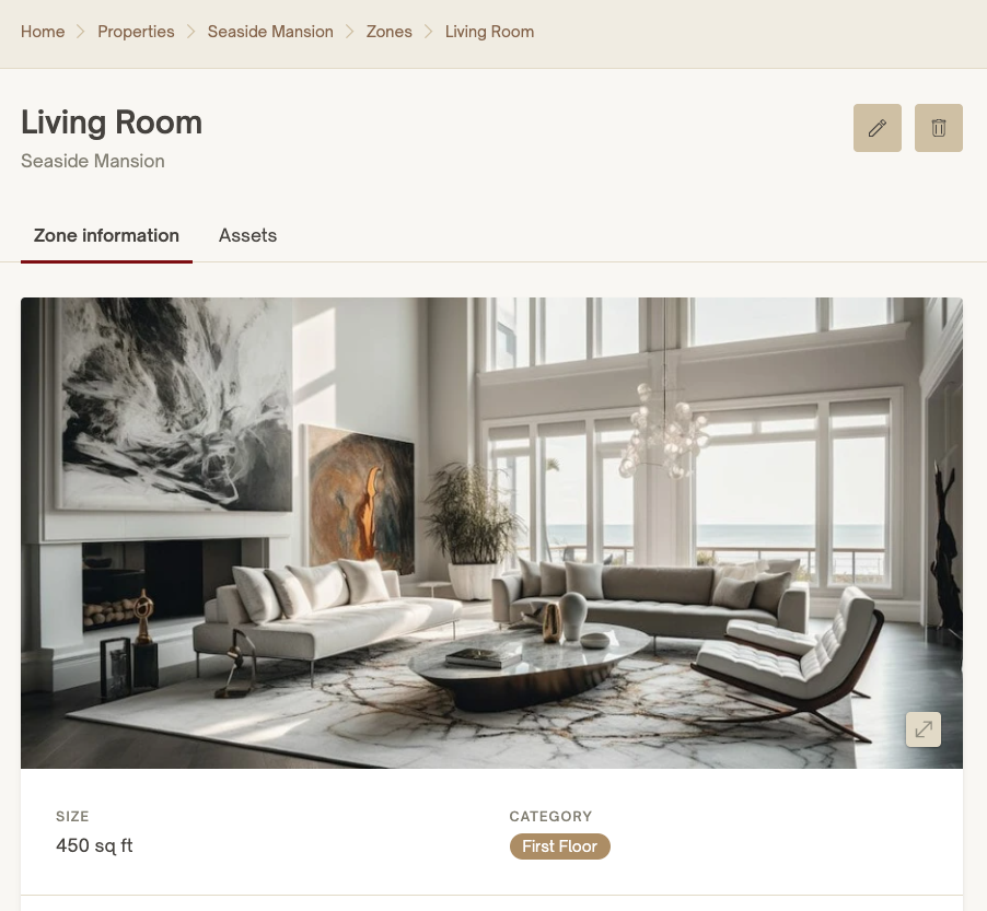 How do I add, edit, duplicate, and delete zones?